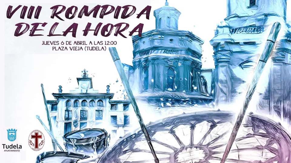 Rompida de la Hora. Semana Santa Tudela 2023